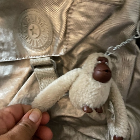 Kipling | Bags | Kipling Cyrenesparkly Silver Bag | Poshmark